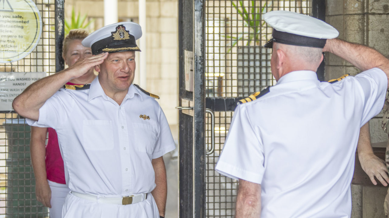 Royal Navy Commander retires after 40 years of service