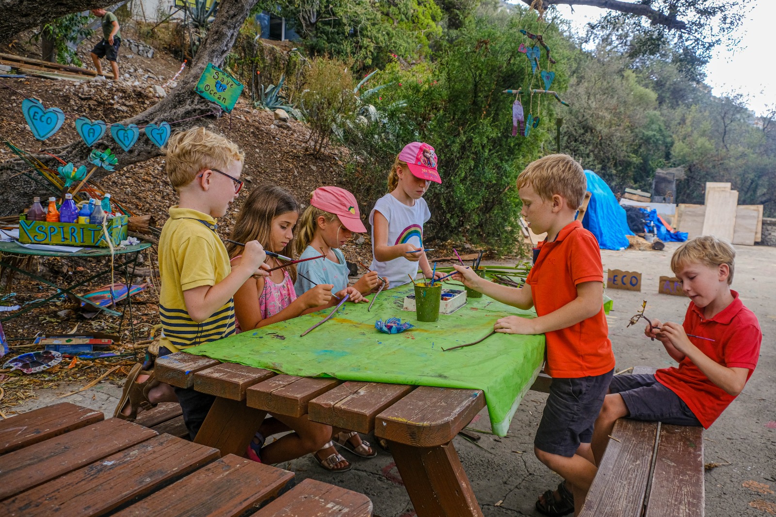 Children get creative in Eco Art workshops