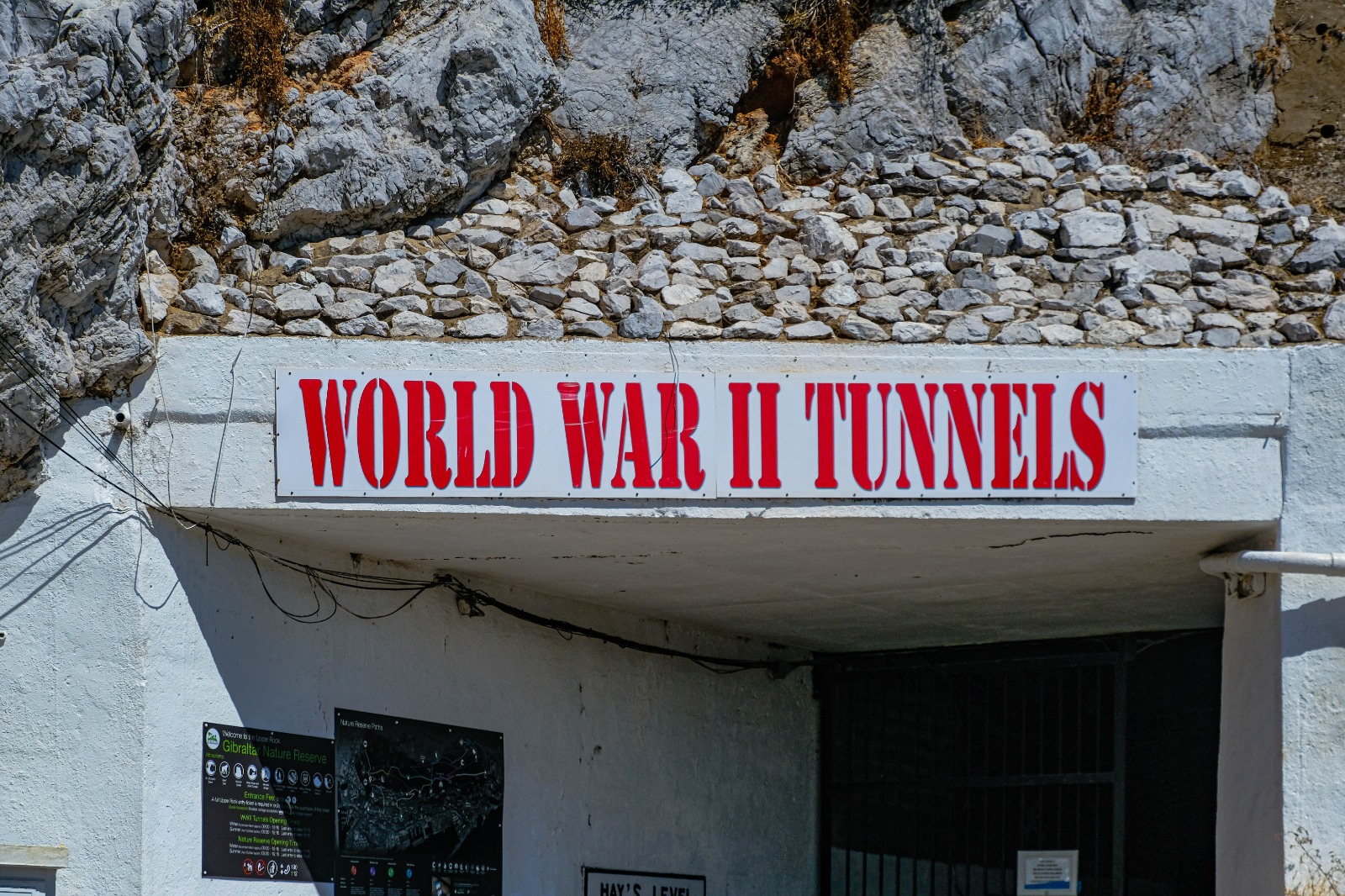 A tour of the World War II tunnels