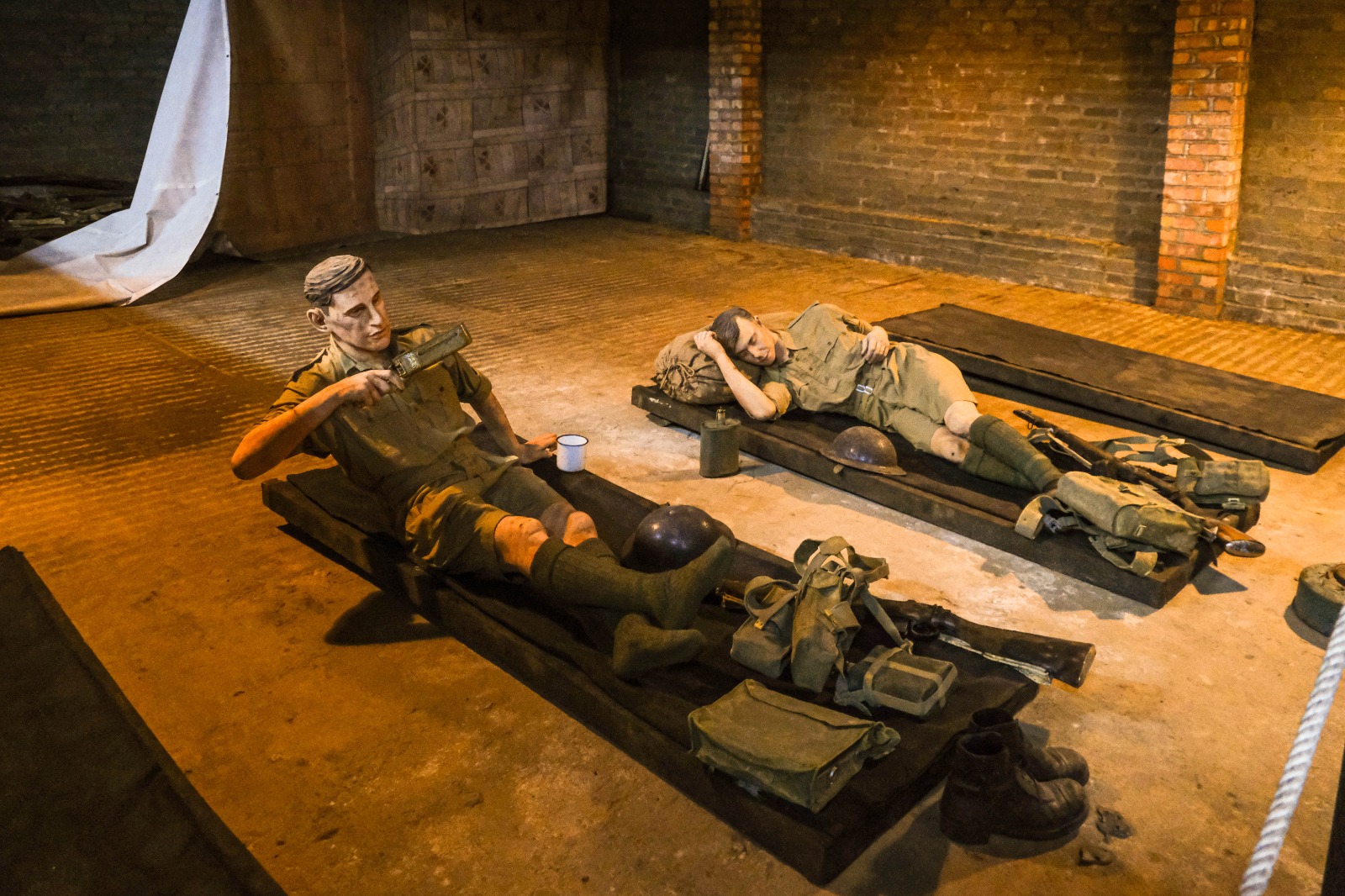 A tour of the World War II tunnels