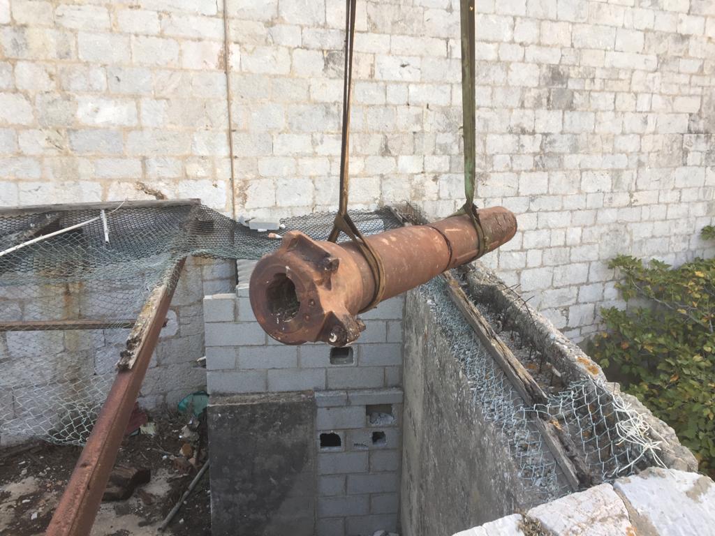 Naval 4-inch gun to be restored and displayed