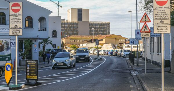 Govt announces one-way northbound system for Line Wall Road