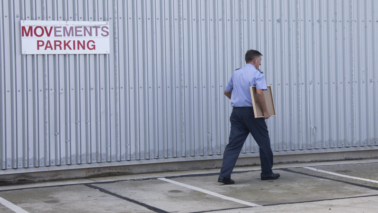 WO Phil Armitage leaves the RAF at the end of his 37-year career