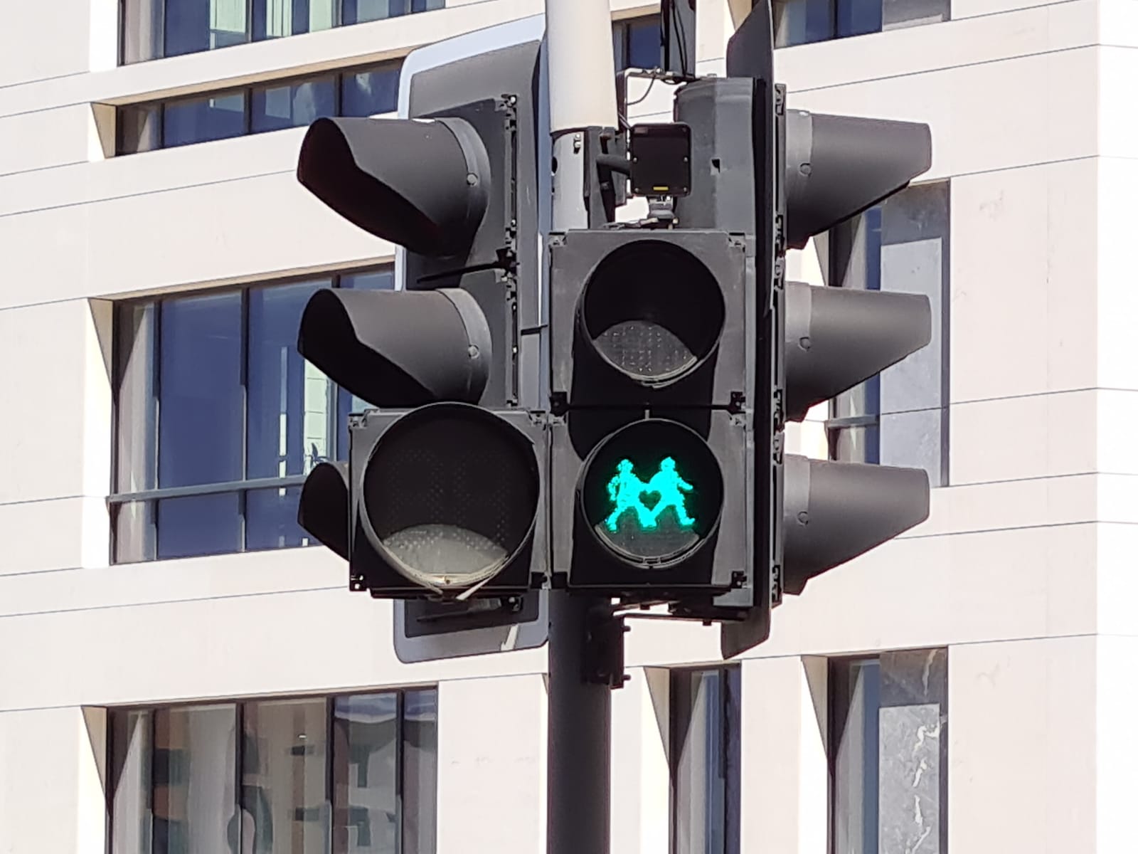 Pelican crossings offer visual reminder of an inclusive society