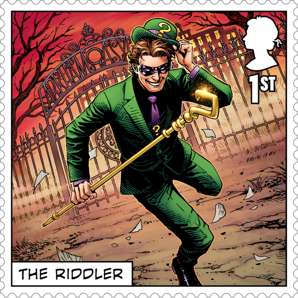 Batman, The Joker and Wonder Woman feature in new DC Comics-inspired stamps