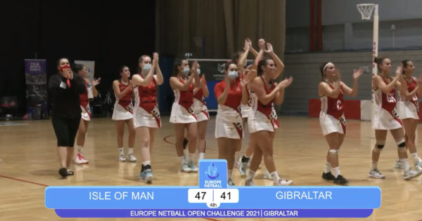 Netball - Just a minute away from silver as Gibraltar beaten by IOM 47-41
