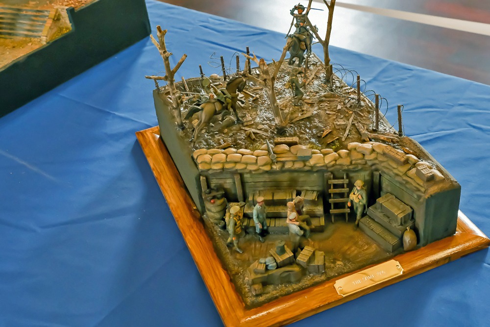 Over 200 exhibits displayed in Scale Model Society competition
