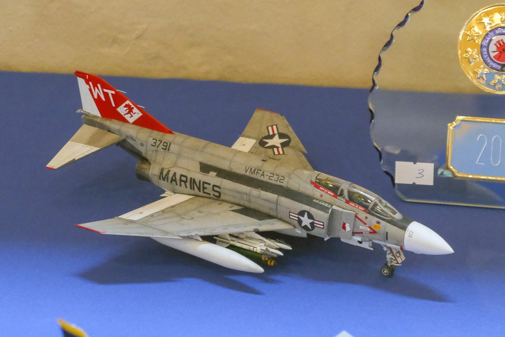 Over 200 exhibits displayed in Scale Model Society competition