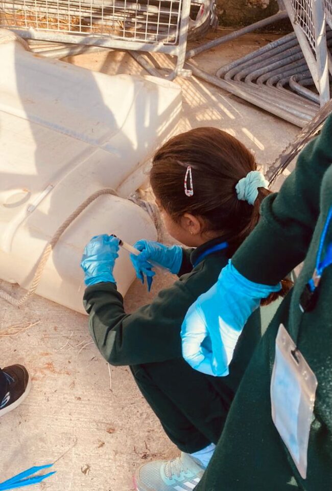 Young detectives test their skills during RGP visit