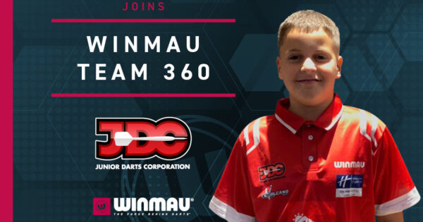 Nico Bado has secured sponsorship with Winmau Darts