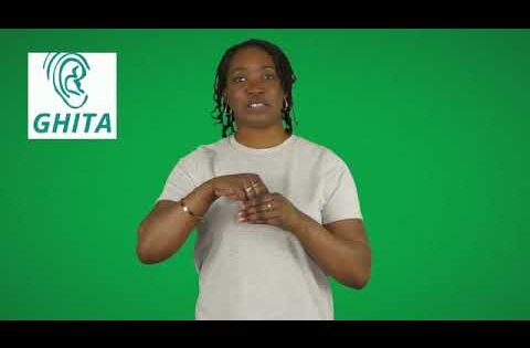 GHITA says sign language law will have benefits that transcend generations