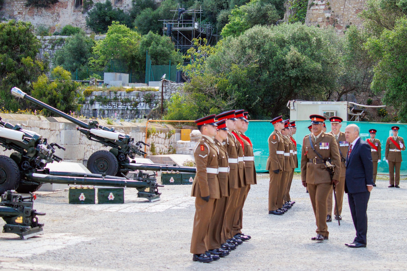 21-Royal Gun Salute marks Queens 96th birthday