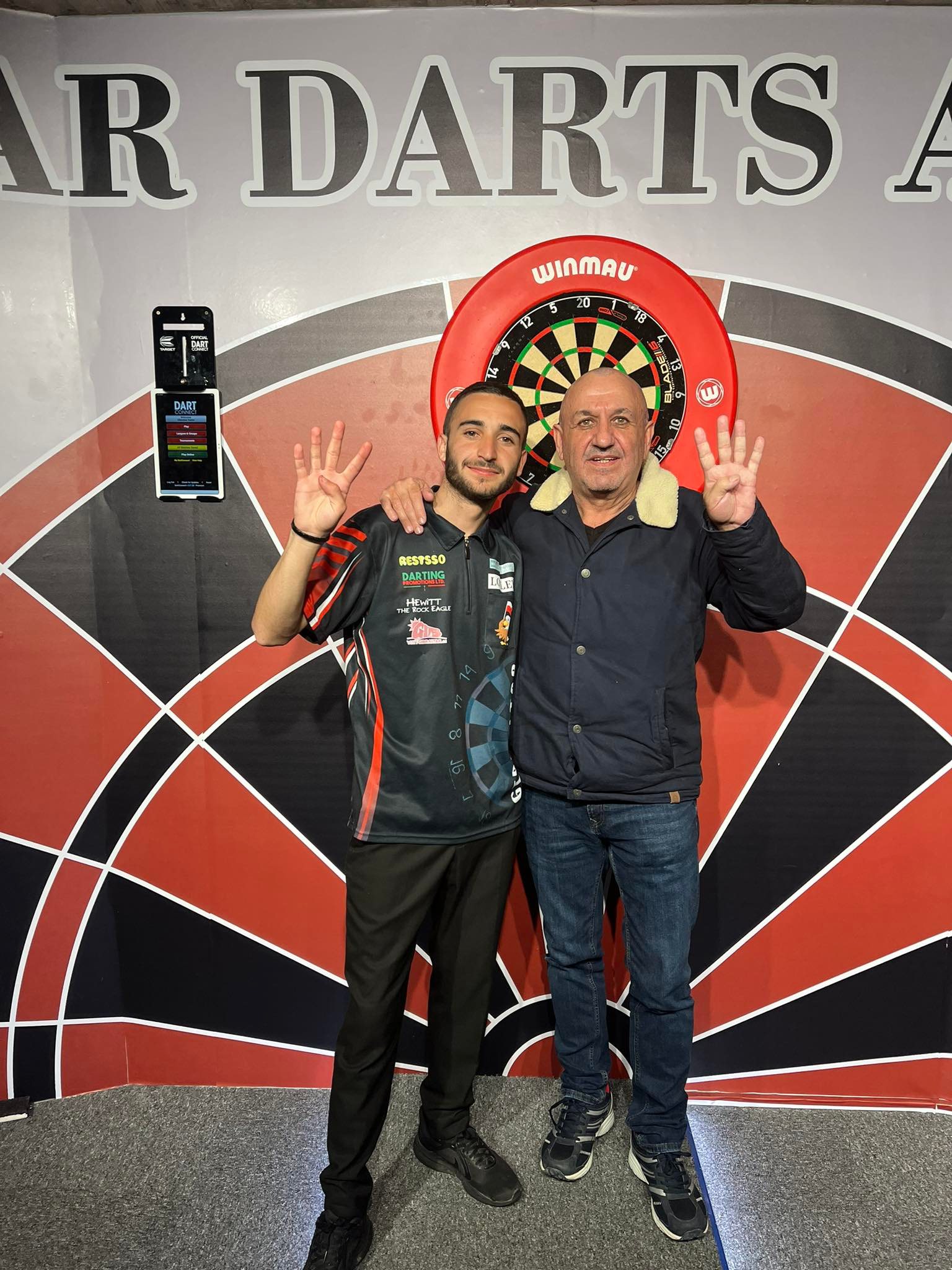 Justin Hewitt won the fifth Professional Darts Corporation Gibraltar ...
