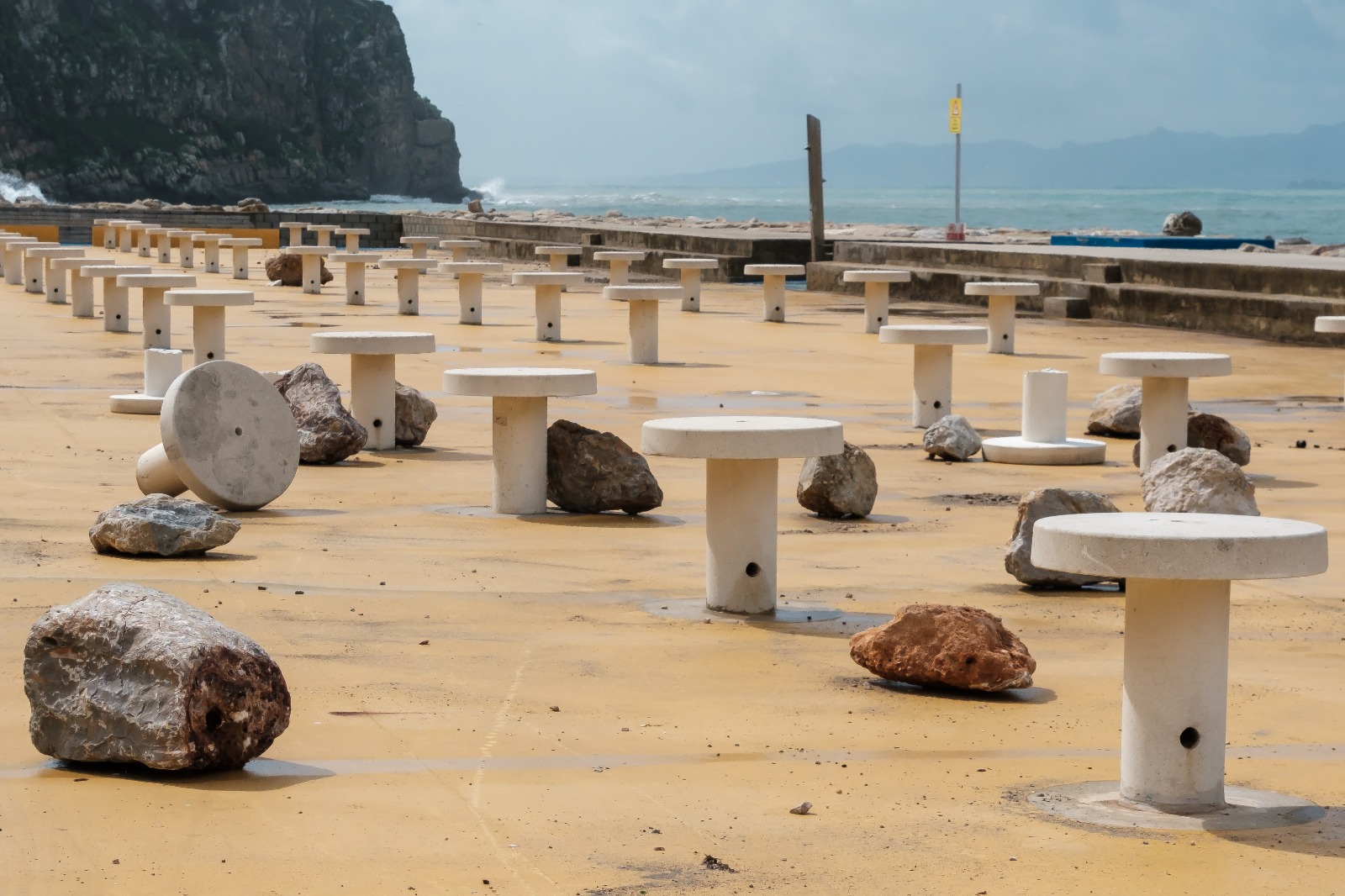 Over 300 tons of rocks and debris left after storm damage