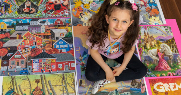 Puzzle champion Alma, 7, looks ahead after win in Spain
