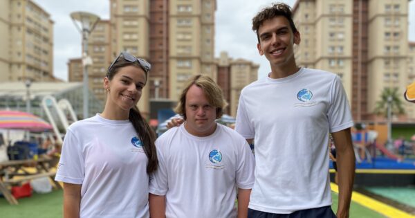 Poolside, lifeguards engage with community