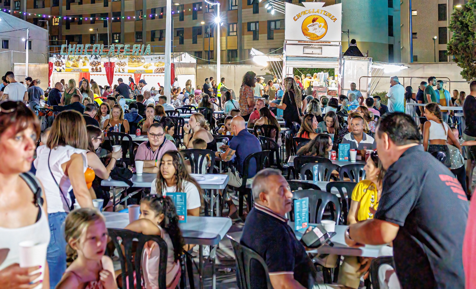 Packed opening night as fair returns after two-year break