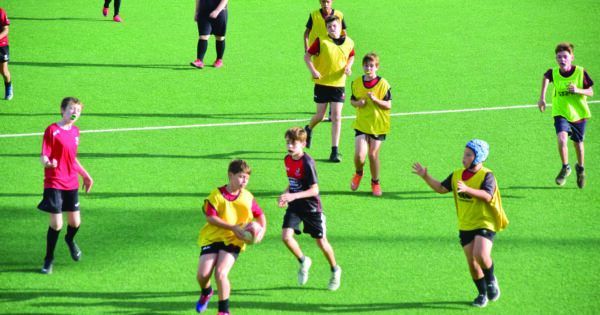 Rugby mid-term camp with the pros