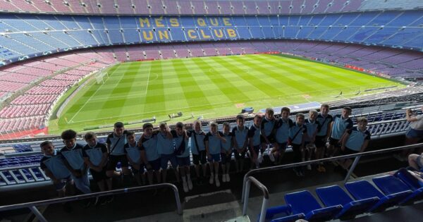 Calpe City return from FC Barcelona