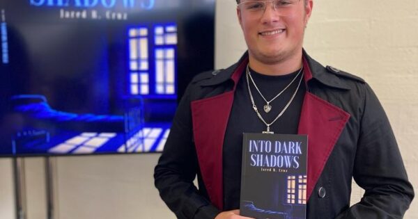 Young writer launches ‘Into Dark Shadows’ novella