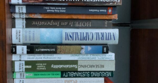 Sustainability Resources Collection at John Mackintosh Hall Library