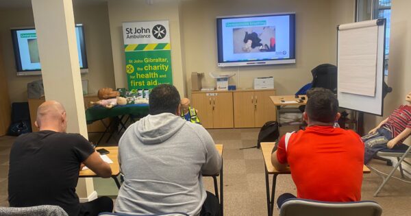 First aid training for Defence Guard Service