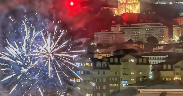 Gibraltar lights up with community firework display