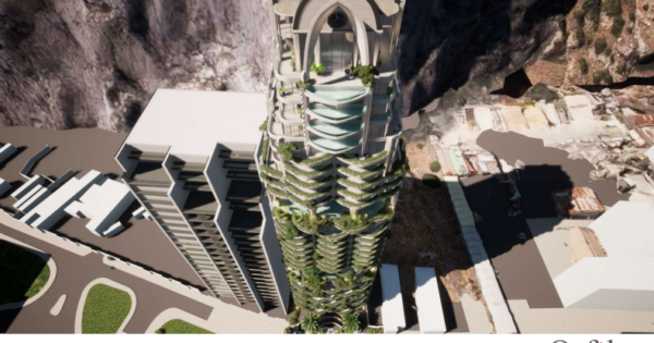 Plans filed for new 34-floor building on Devil’s Tower Road