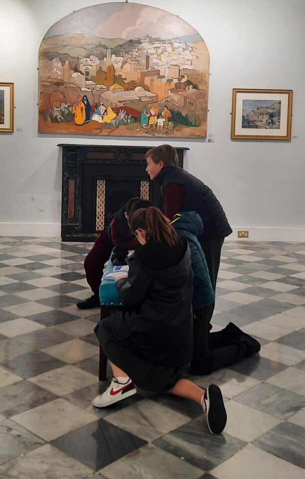 St Bernard’s School visits the Mario Finlayson National Art Gallery