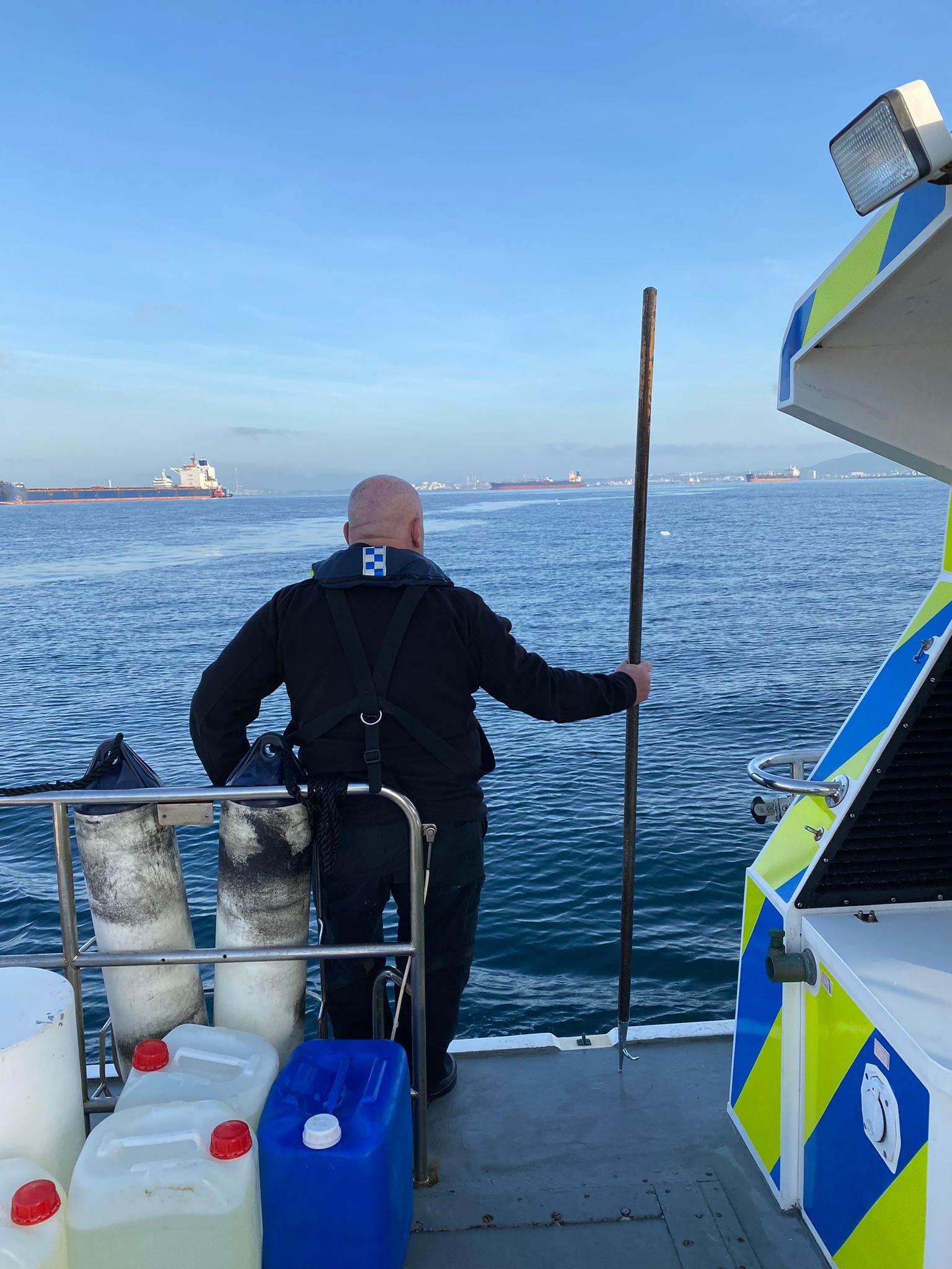 35 fuel containers recovered at sea