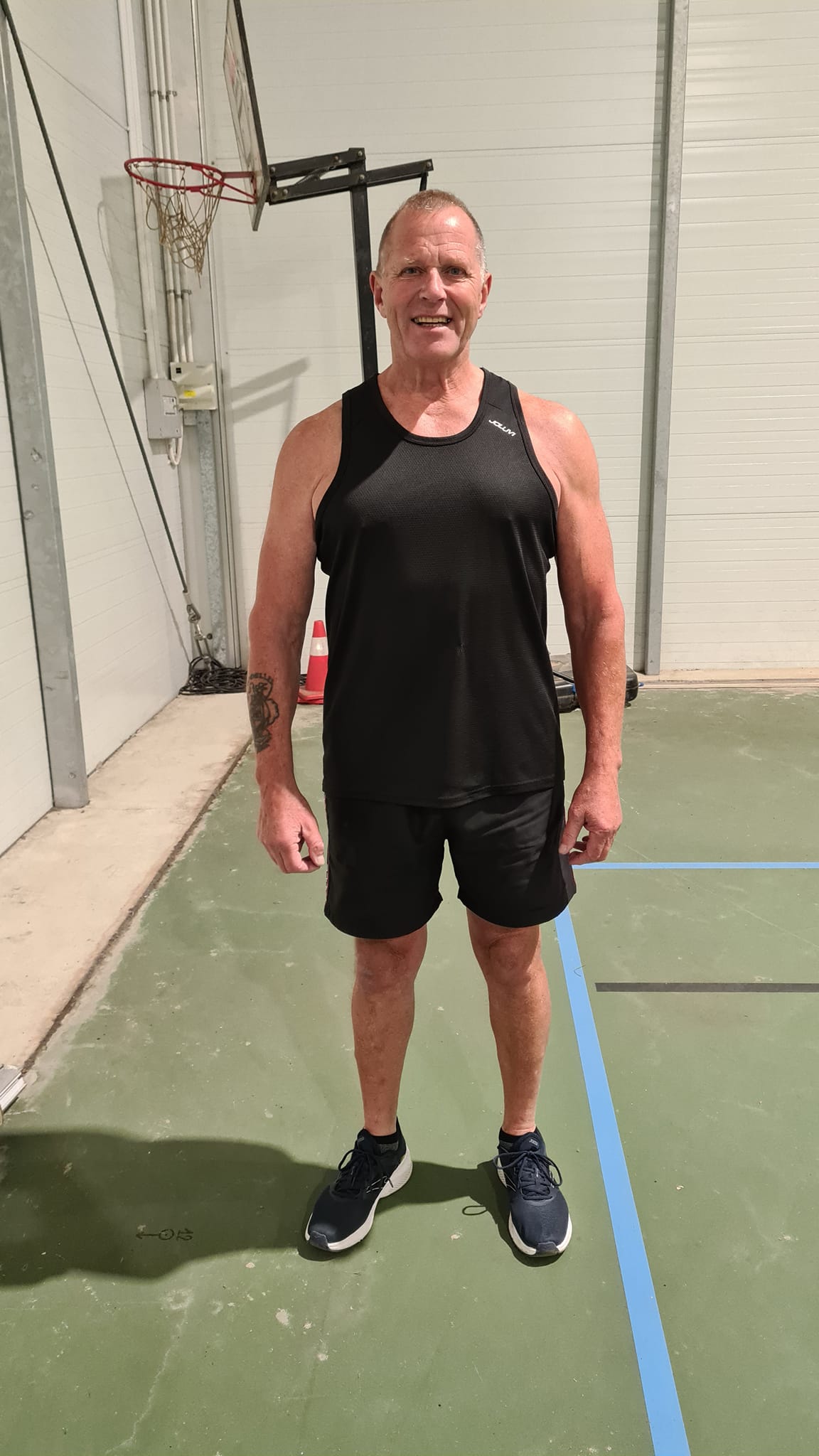 Katie, 8, passes RGP fitness test