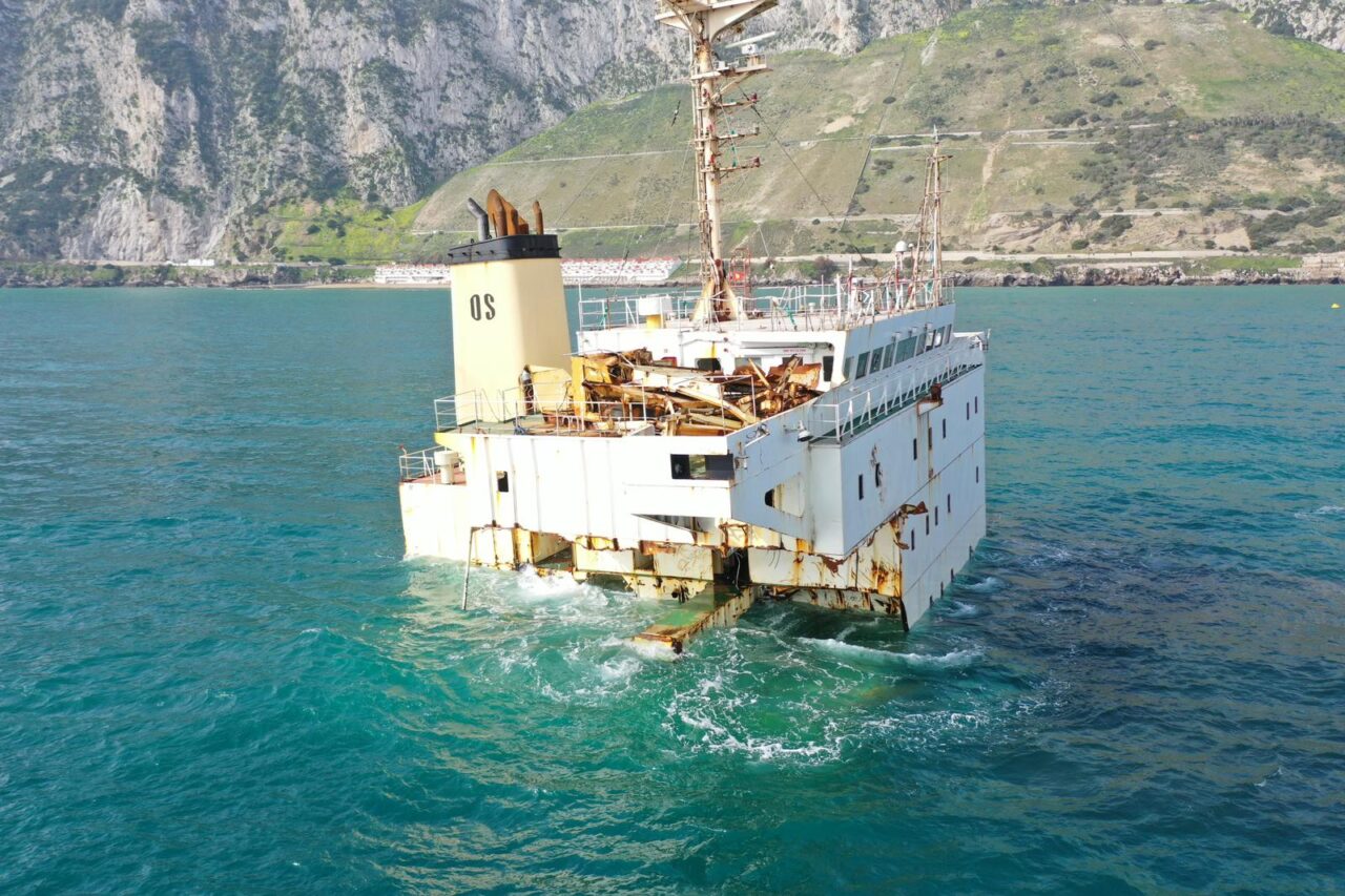 OS 35 wreck removal on track despite storm damage