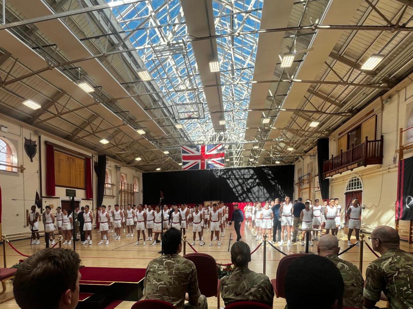 Gib soldiers complete physical training instructor course