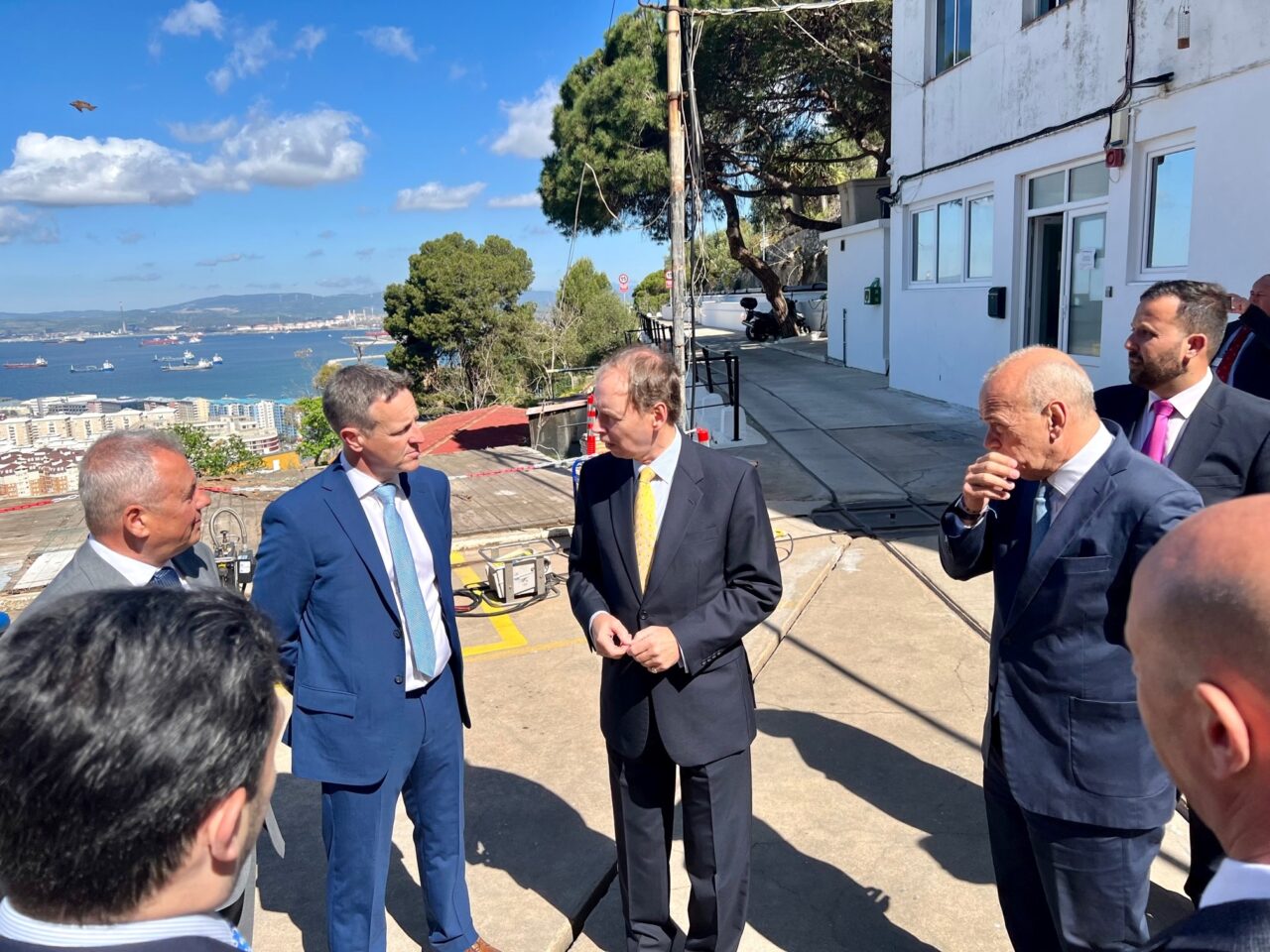 Governor and the Minister for Public Utilities visit AquaGib