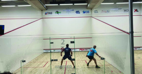 Hall wins second Gibraltar Squash 57 Open tournament