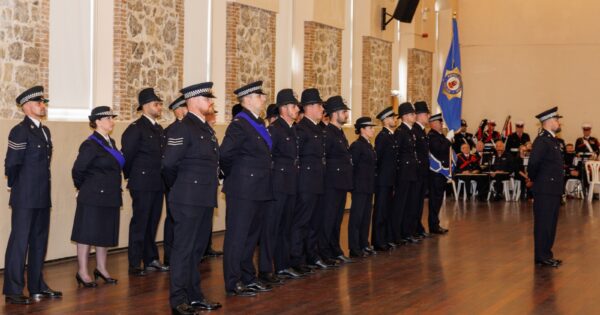 Passing out parade held for new officers