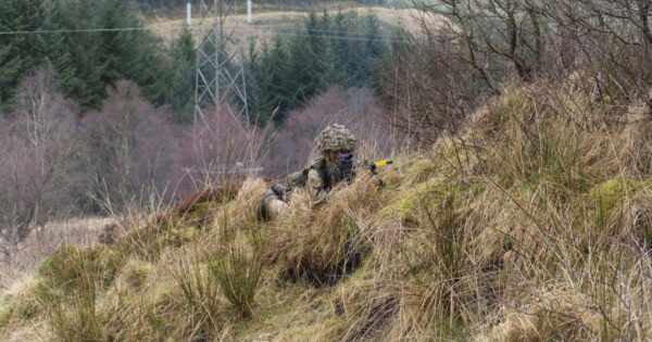 RG soldiers hone survival skills training with 43 Commando