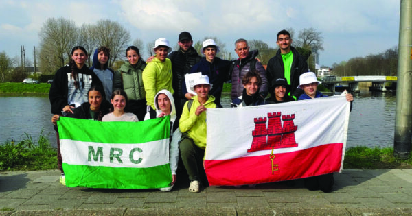 Mediterranean Rowing club in Ghent International Spring Regatta
