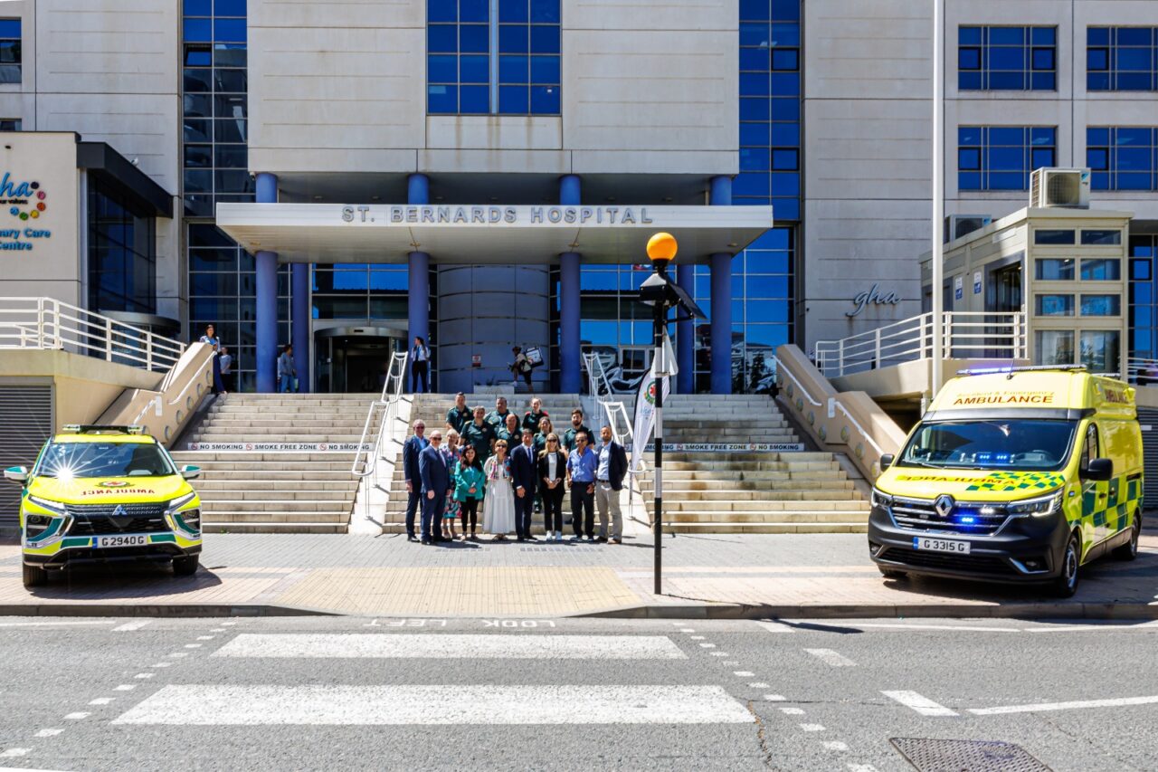 Two new vehicles for Gibraltar’s Ambulance Service