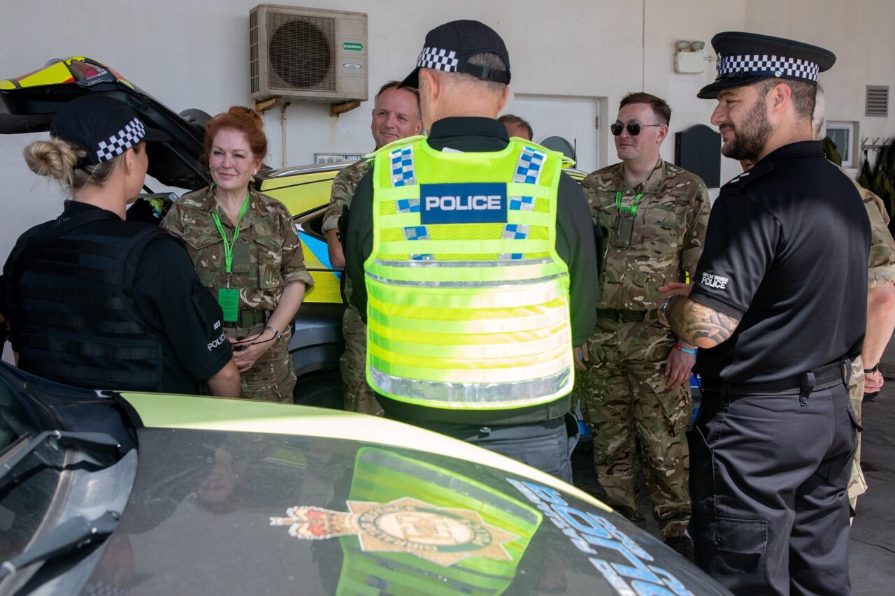 Parliamentarians gain insight into military life during AFPS visit