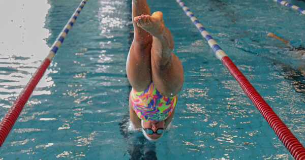 National record for Gib swimmer Asia Kent