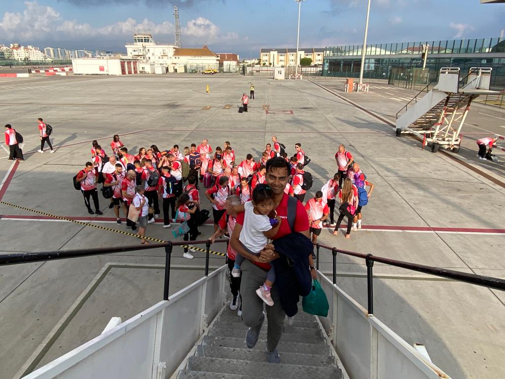 Team Gibraltar sets off for Island Games