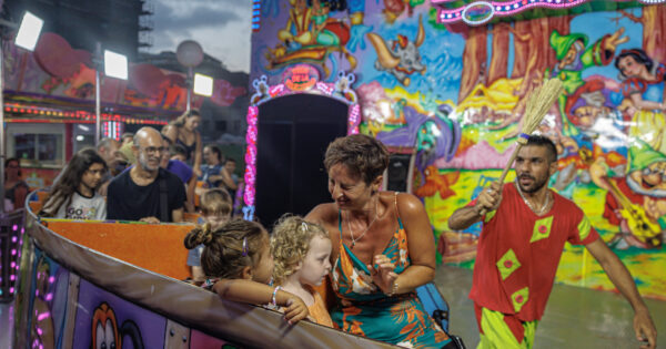 Last night of Gib Fair tomorrow