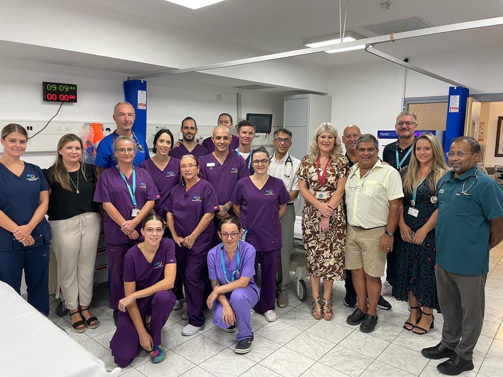 Refurbishment of Emergency Department resuscitation room completed