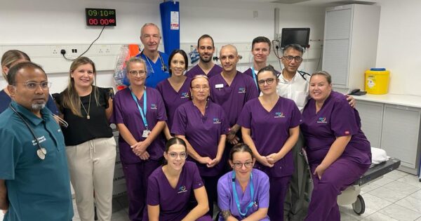Refurbishment of Emergency Department resuscitation room completed