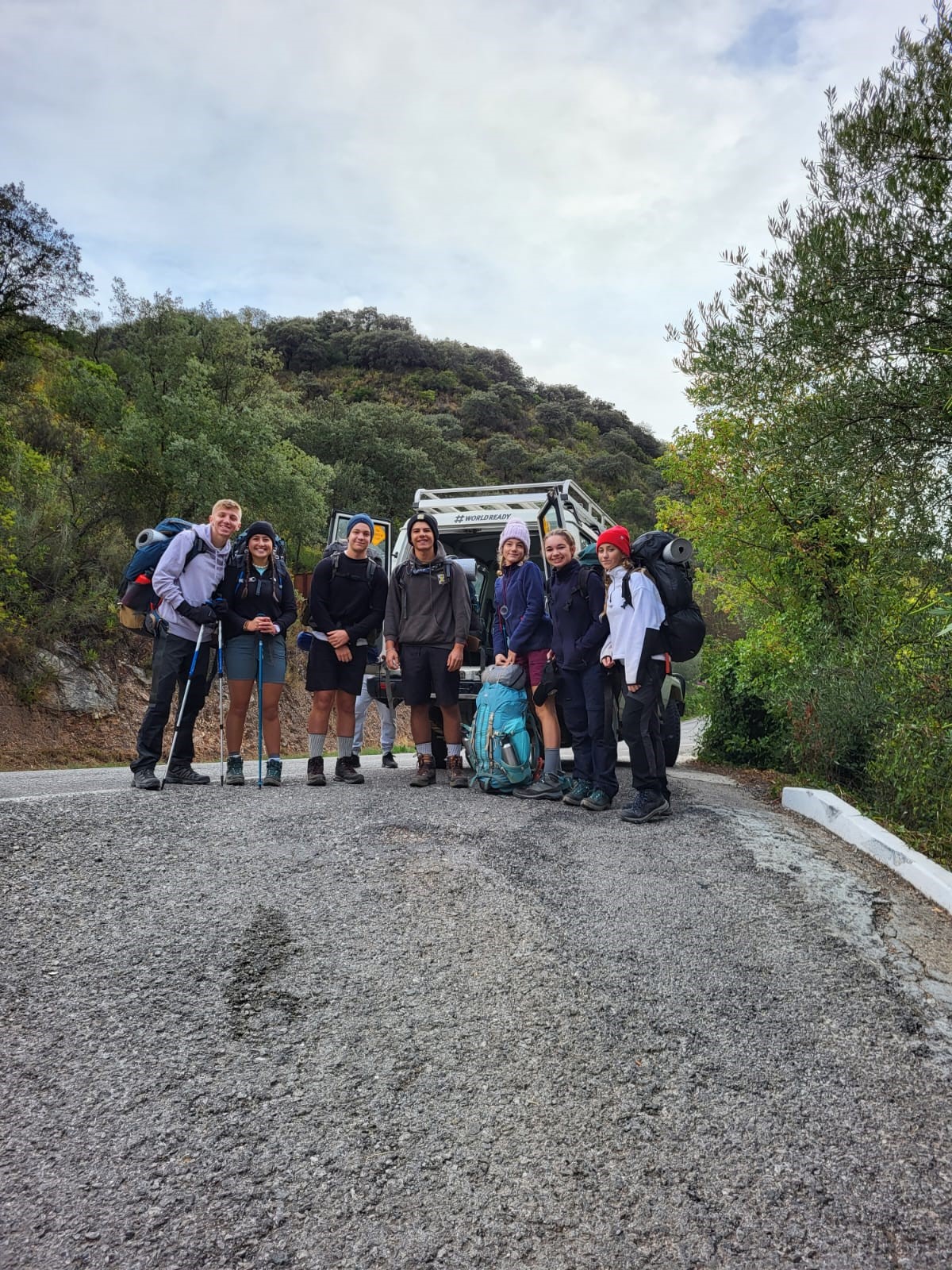 Duke of Edinburgh award participants leave to complete their Silver ...
