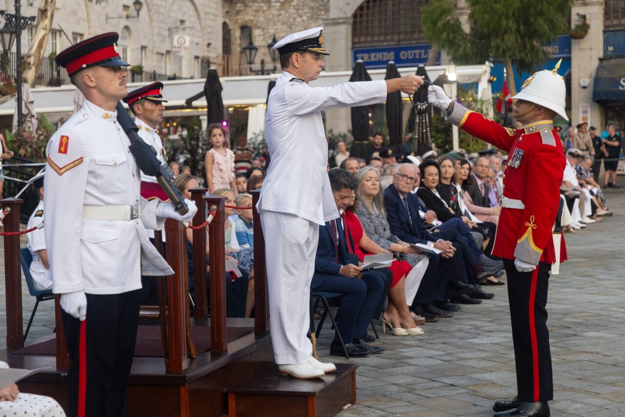 RG’s Ceremony of the Keys takes place in Casemates
