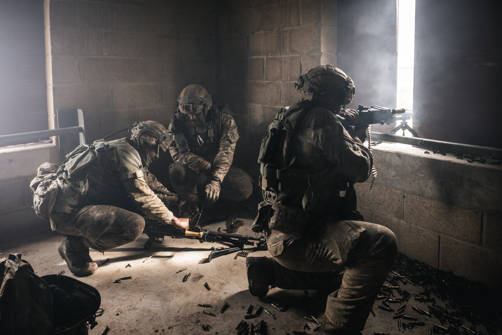 RG sergeant returns after UK Urban Operations Instructor training