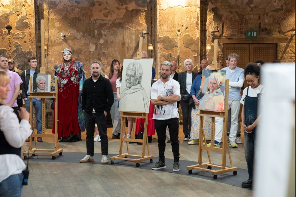 Christian Hook on ‘Portrait Artist of the Decade’ tonight