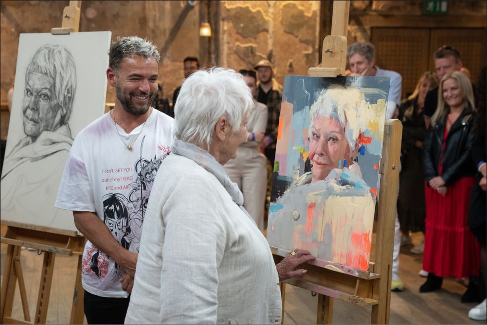 Christian Hook on ‘Portrait Artist of the Decade’ tonight